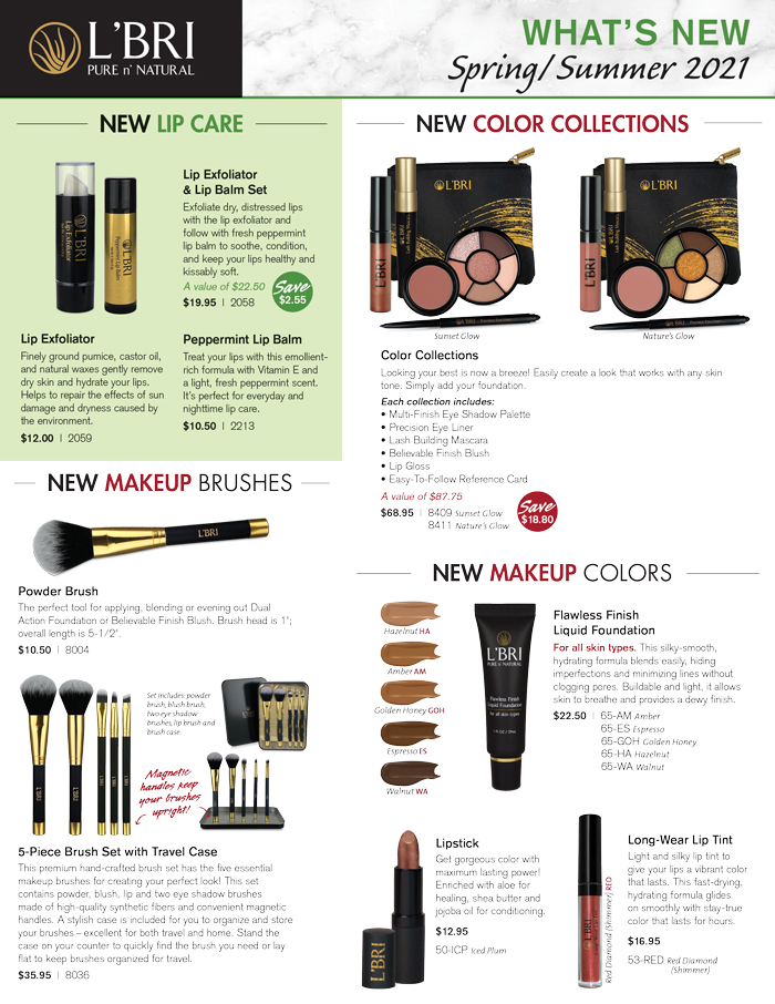 L'BRI News | What's New for Spring Summer 2021